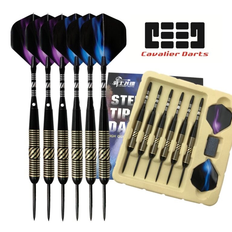 21g Steel Tip Brass Barrel Darts - CAVALIER DARTS
